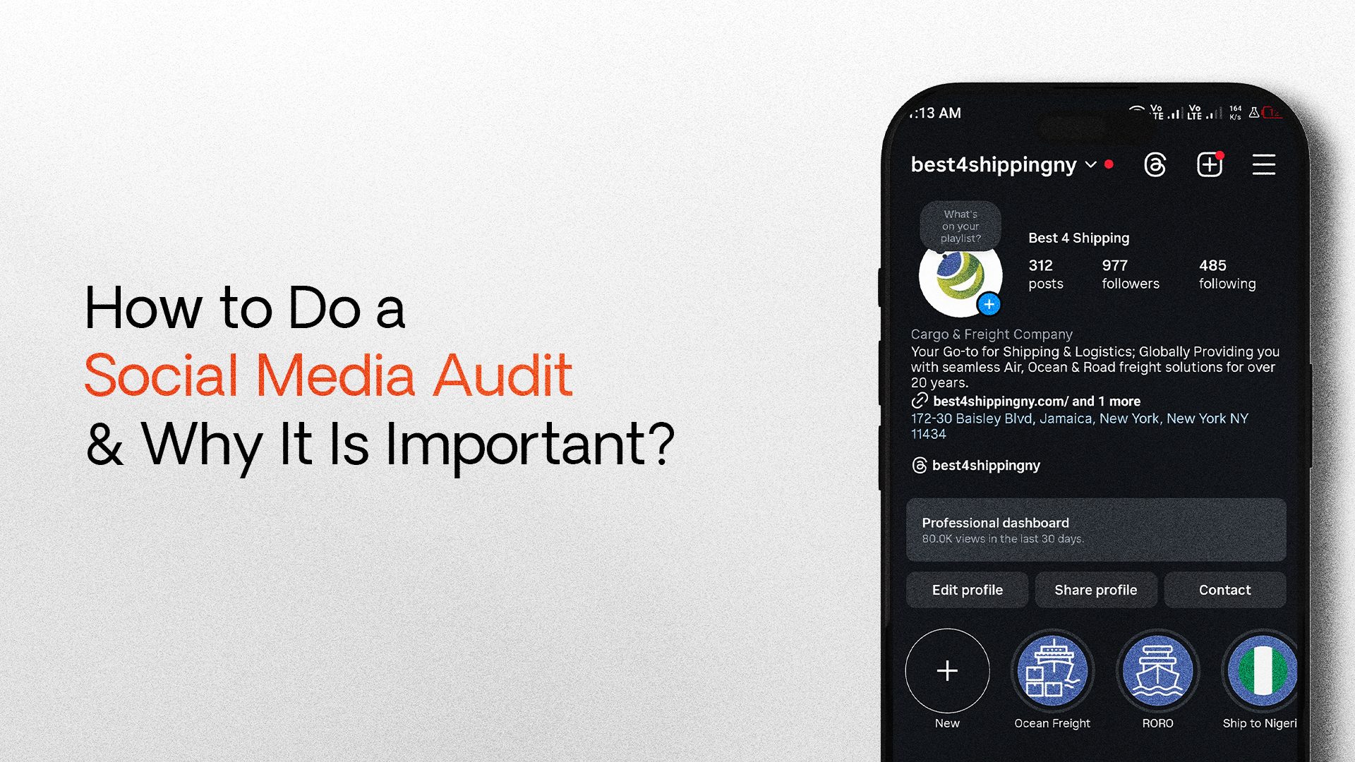 How to Do a Social Media Audit | Step-by-Step Guide | Robiz Solutions